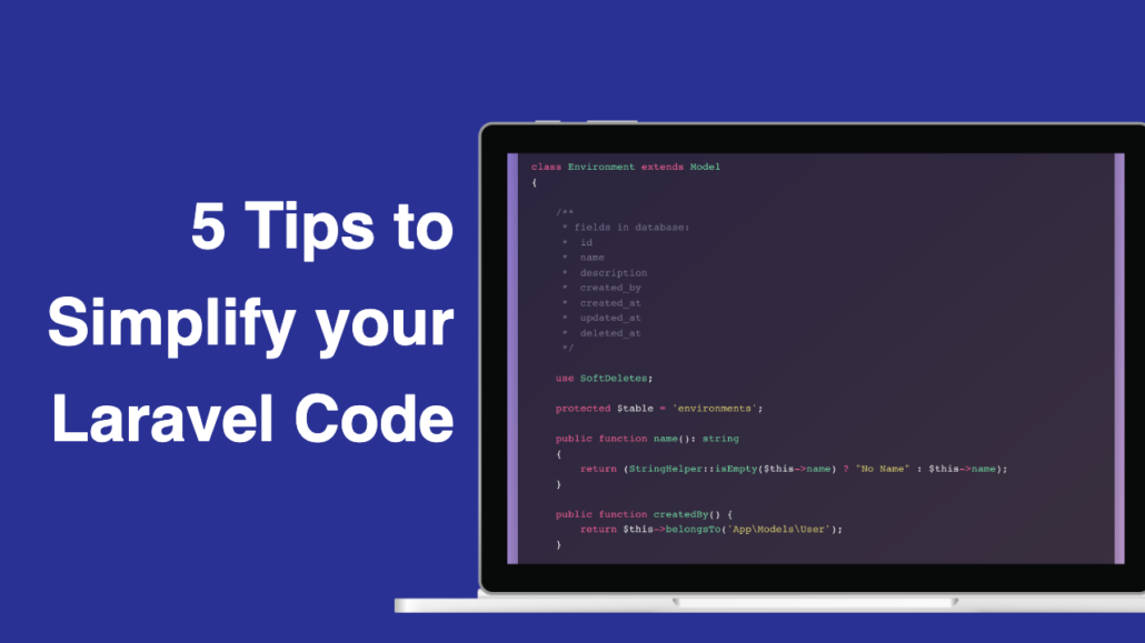 5 Tips to Simplify Laravel Code – Garrett Massey